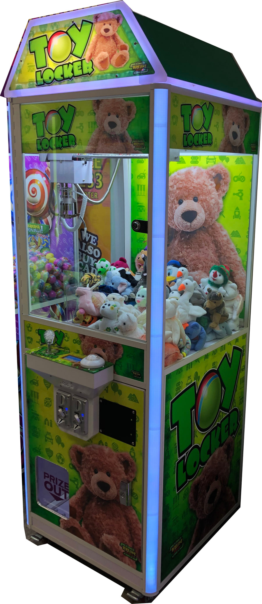 Toy Locker - Paradise Pinball and Amusements